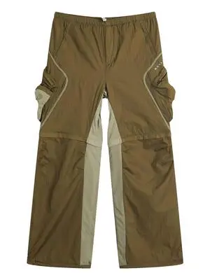 Supreme Washed Flight Satin Cargo Pant - Green | Editorialist